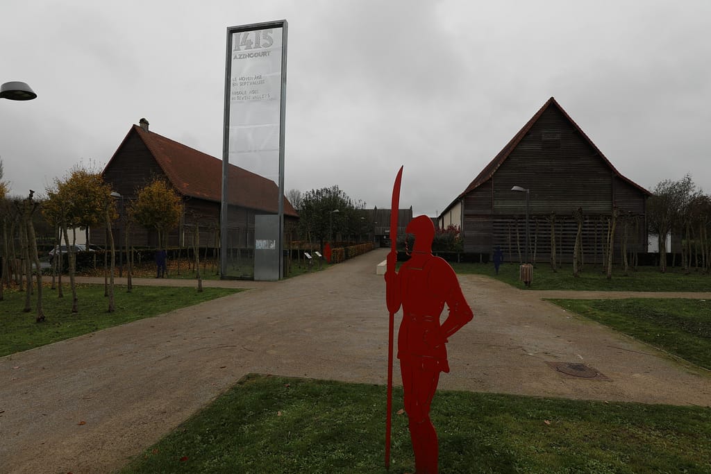 Battle of Agincourt, France 25 October 1415 - www.battlefieldtravels.com