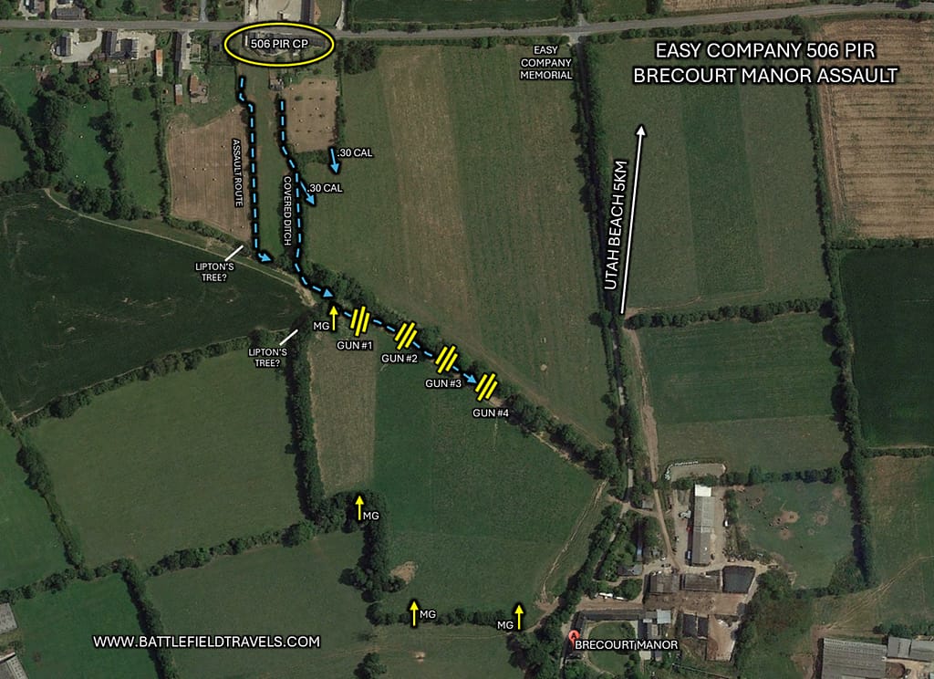 D-Day: Brecourt Manor assault, Easy Company, 506th PIR, 6 June 1944 ...