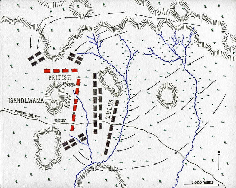 Battle of Isandlwana, 22 January 1879