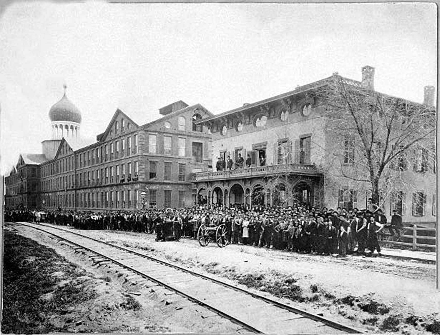 Samuel Colt's Factory, Hartford CT 1855-1994 - www.battlefieldtravels.com