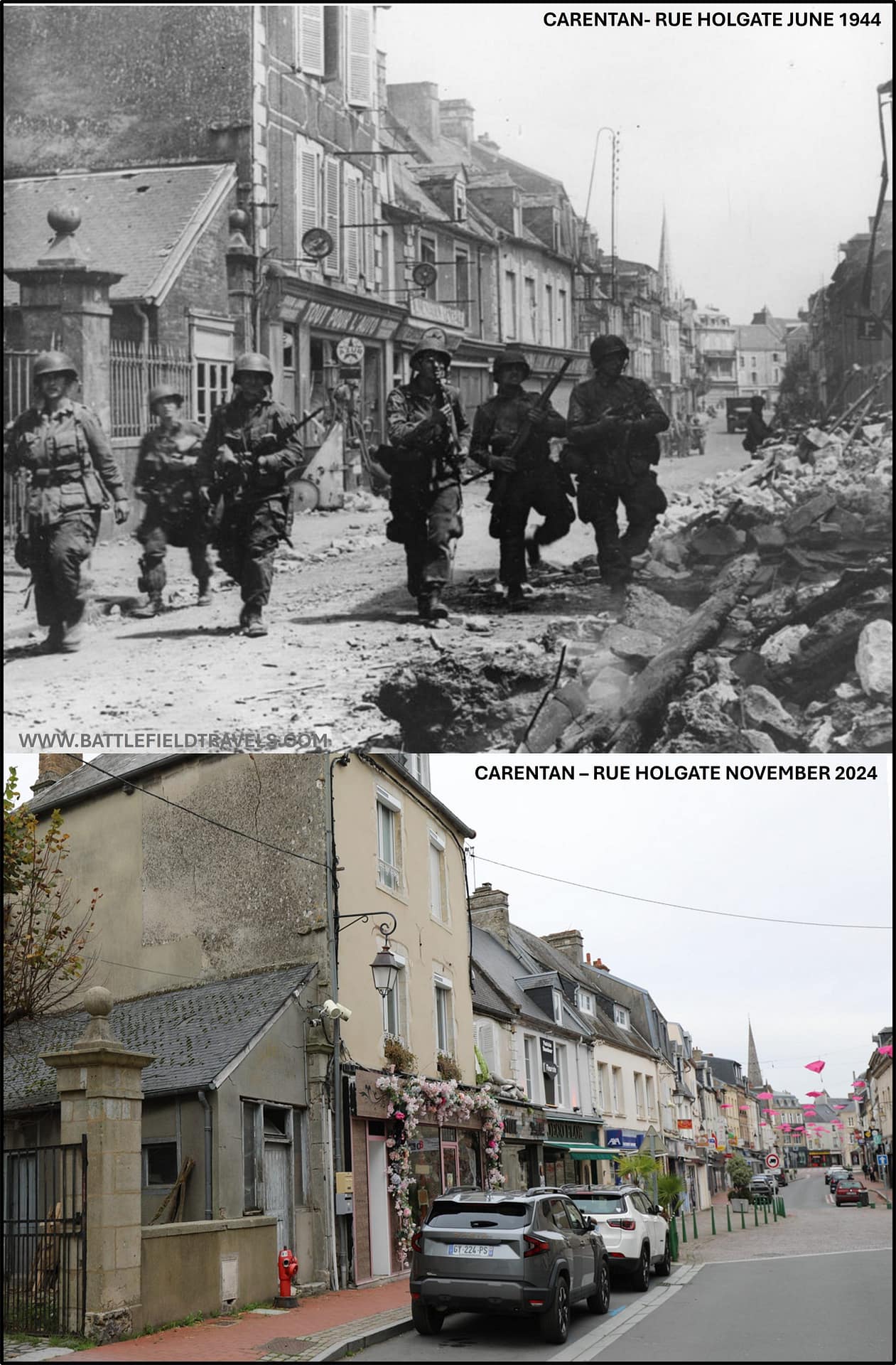 D-Day: Battle of Carentan, 10-13 June 1944 - www.battlefieldtravels.com
