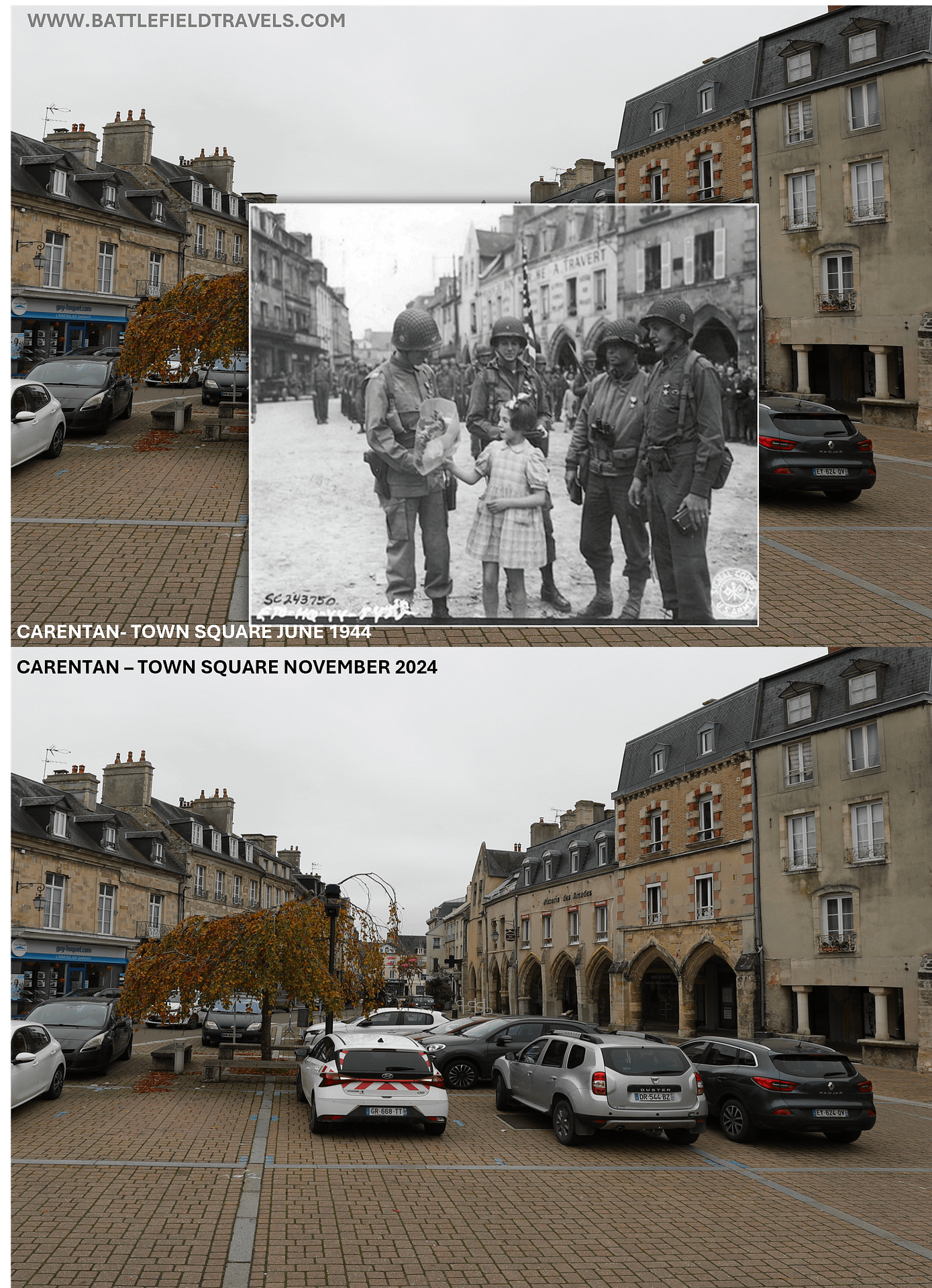 D-Day: Battle of Carentan, 10-13 June 1944 - www.battlefieldtravels.com