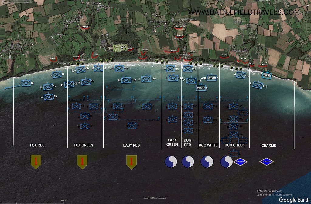 D-Day: Omaha Beach landings, 6 June 1944 - www.battlefieldtravels.com