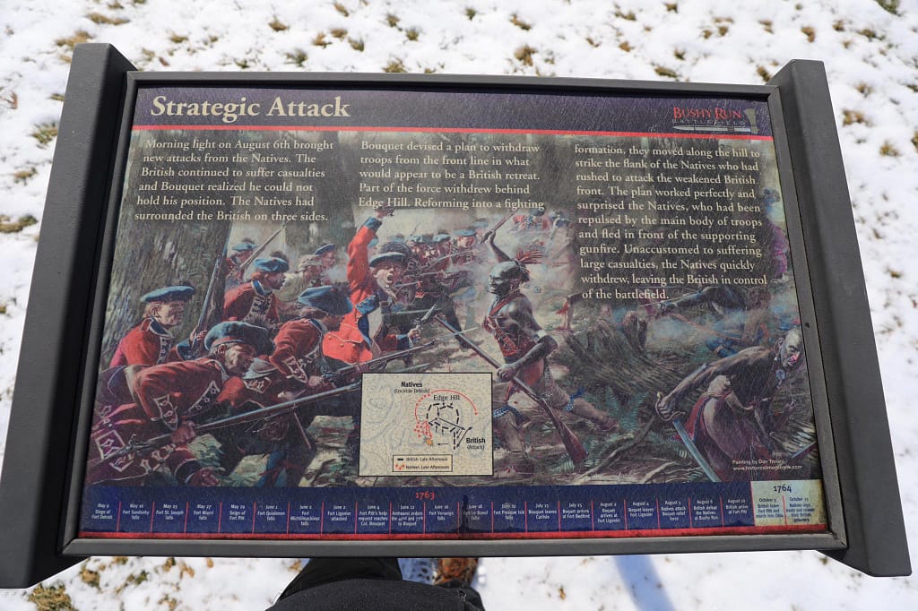 Battle of Bushy Run, 05-06 August 1763