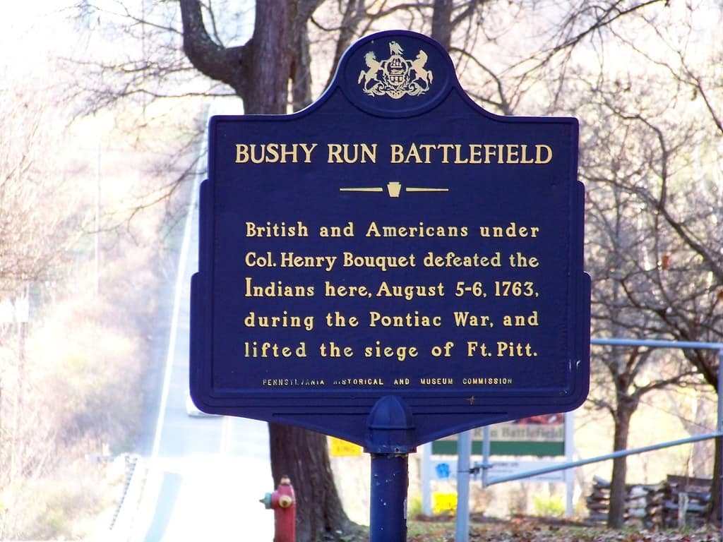 Battle of Bushy Run, 05-06 August 1763