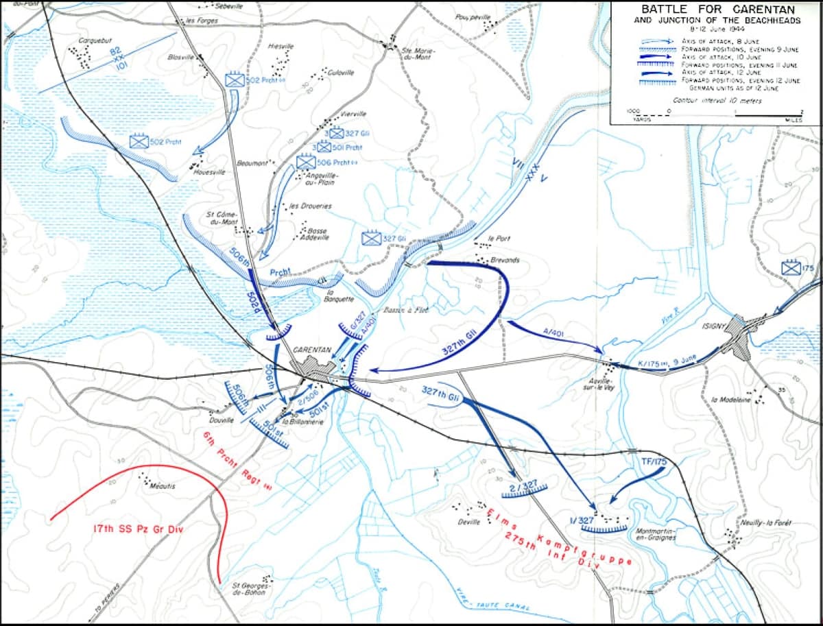 D-Day: 101st Airborne Division and the Battle of Bloody Gulch, 13 June ...