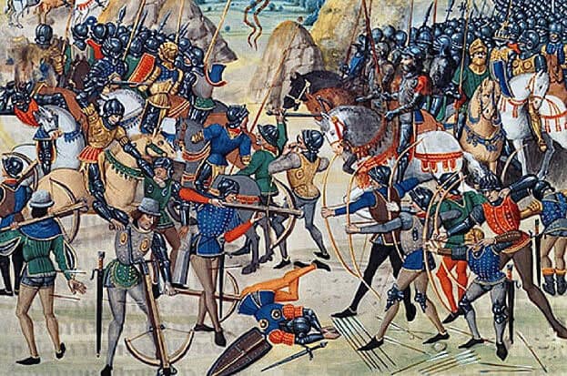 Battle of Agincourt, France 25 October 1415 - www.battlefieldtravels.com
